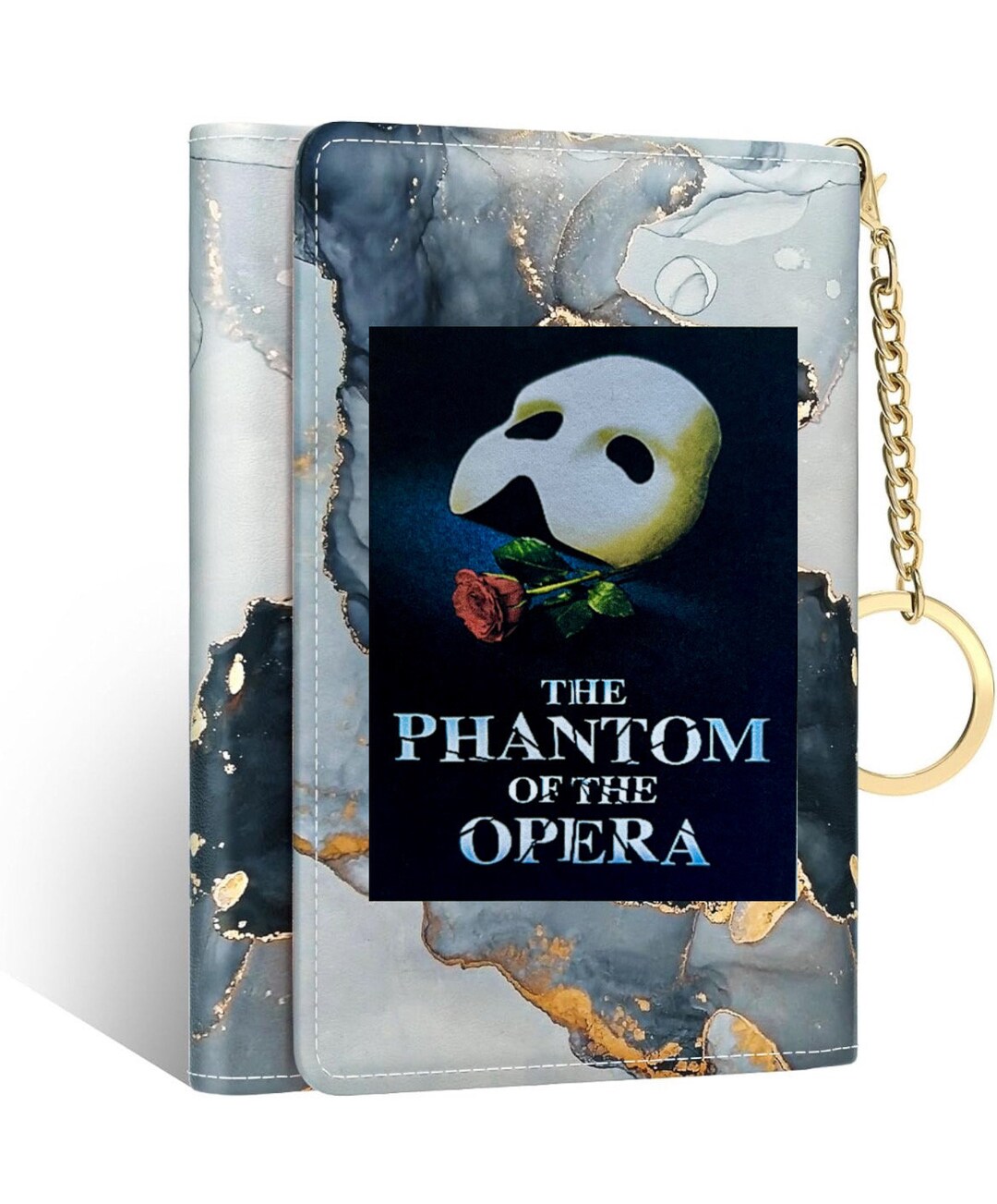 Phantom of the Opera Wallet, Small Credit Card Wallet for Women, Slim ...