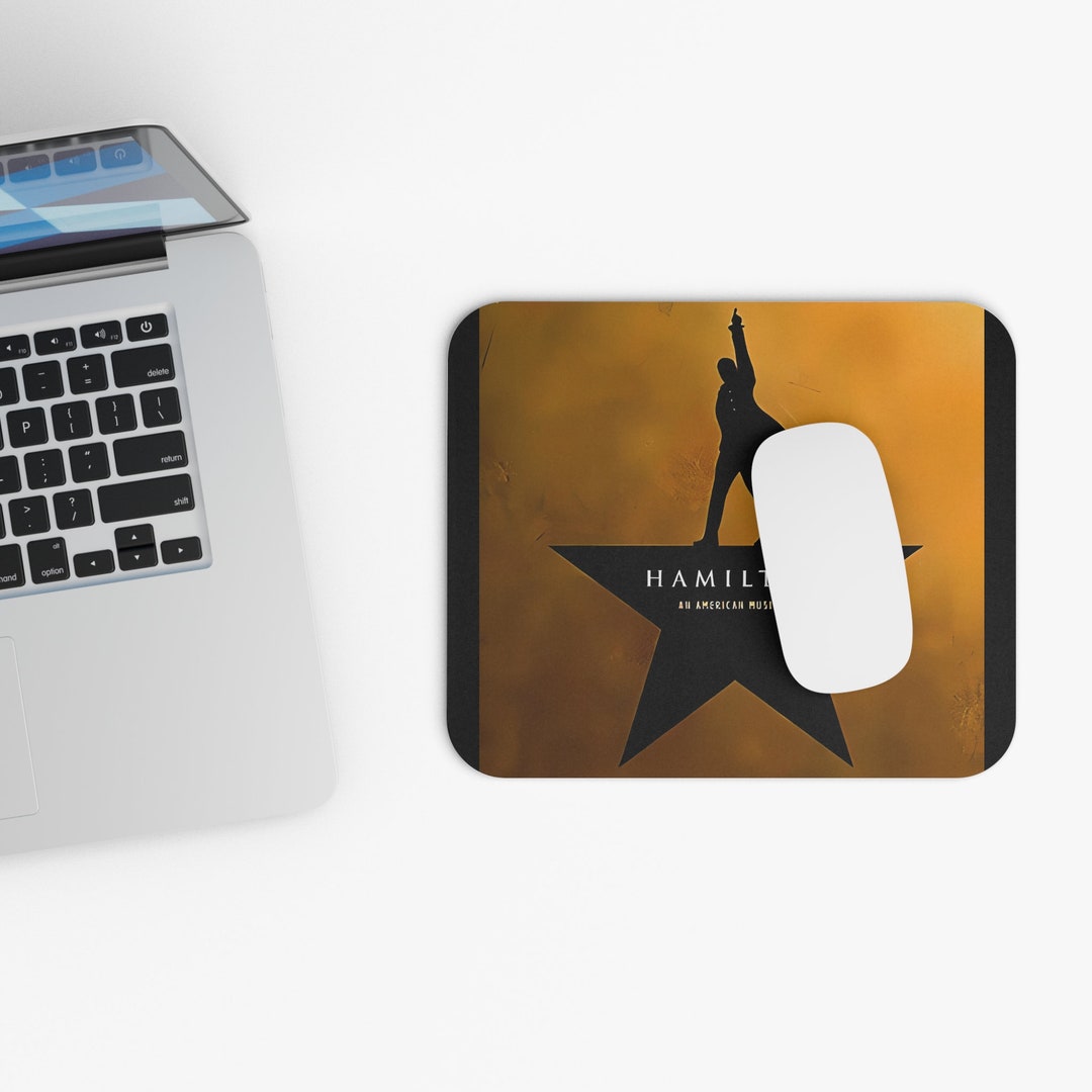 Hamilton Musical Mouse Pad: Broadway Gift for Enthusiast - Etsy