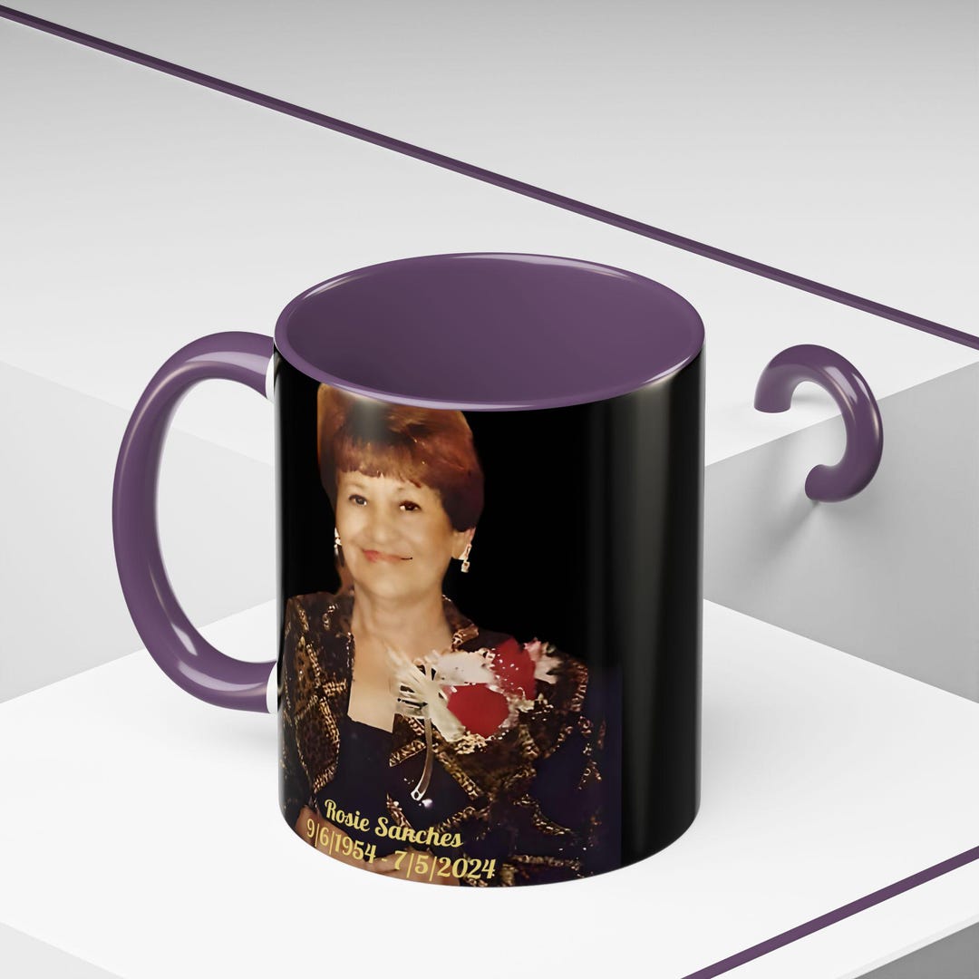 Personalized Grandma Memorial Accent Coffee Mug, Custom Keep Memory ...