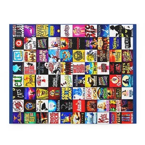 Custom Broadway Collage Musical Theater Puzzle - Jigsaw Game ...