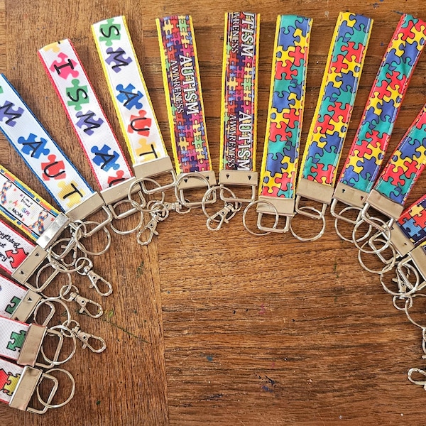 Autism Key Chain - Etsy