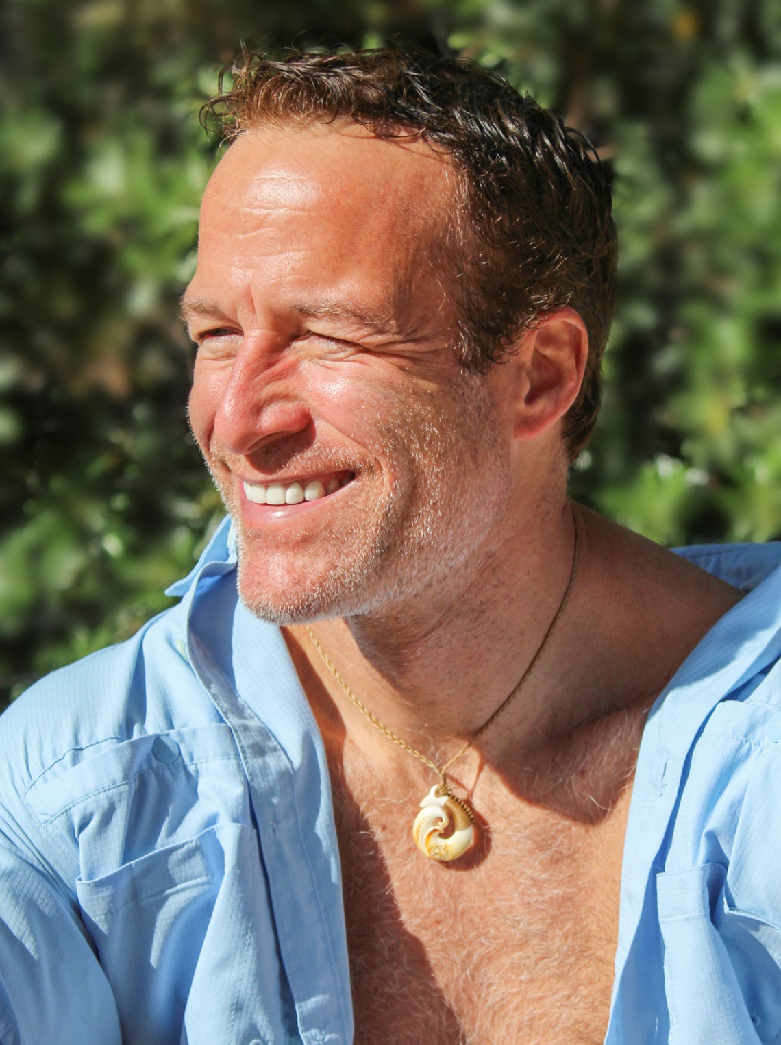 Hand Carved Andrew Savage (from Survivor) Koru Necklace From New ...