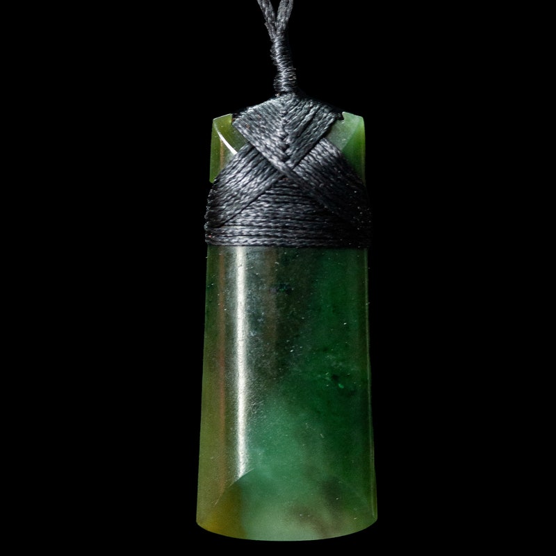 Green Jade Toki Pendant - Etsy UK