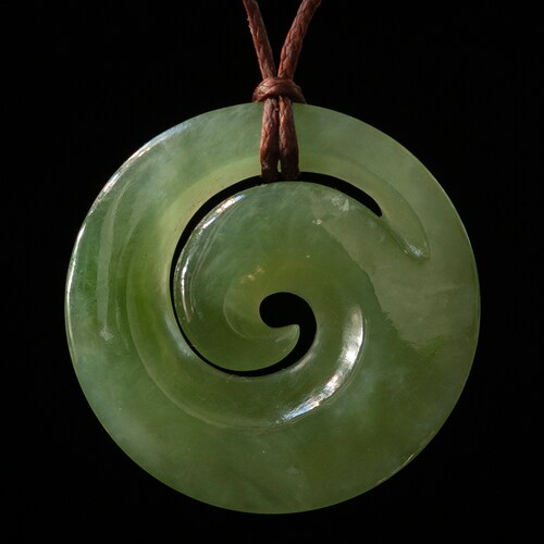 Koru Necklace Silver Koru Spiral Maori Symbol - Etsy