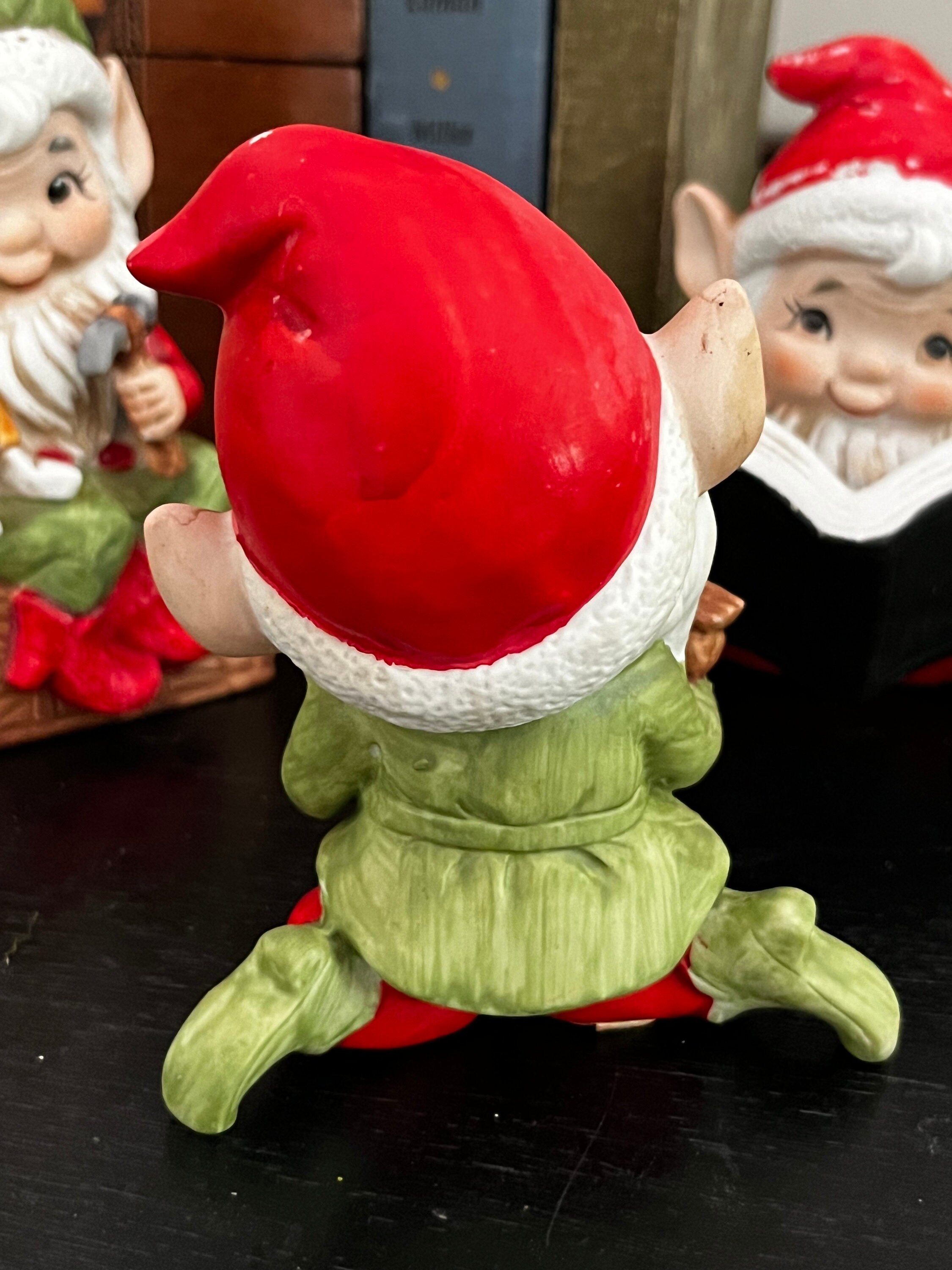 Homco Figurines Vintage Set of 3 Elves - Etsy