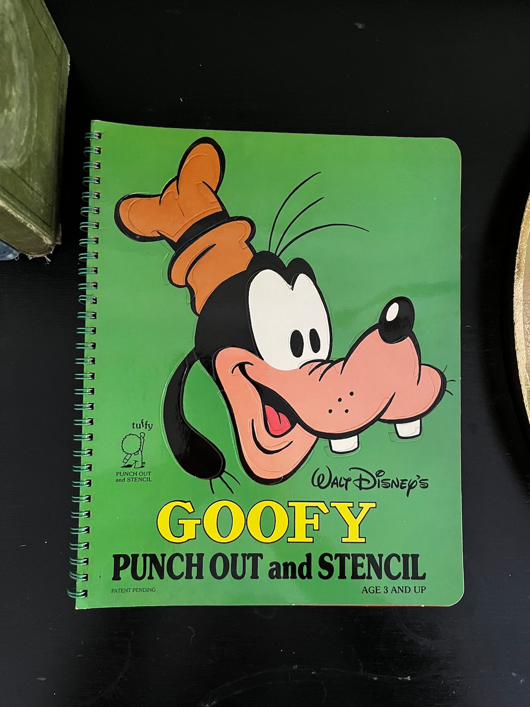 Vintage Disney Goofy Stencil Book, Complete - Etsy