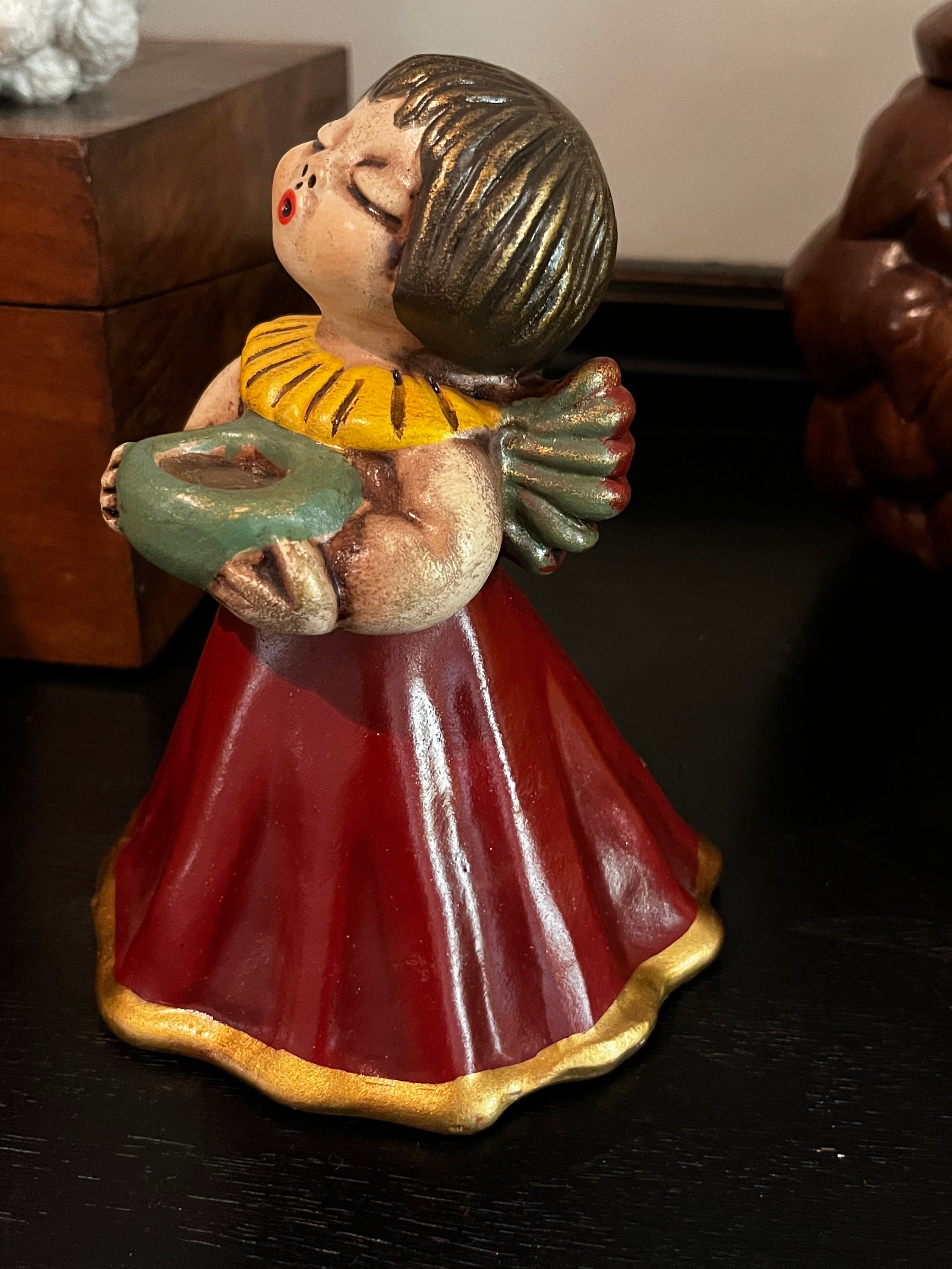 Thun Bozen Erengel Christmas Angel, Vintage Ceramic - Etsy
