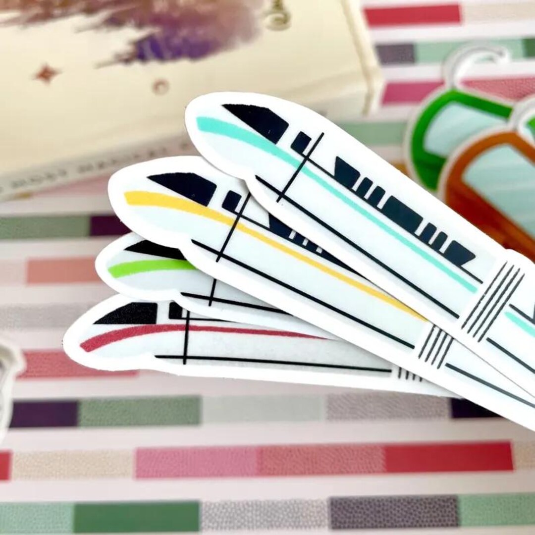 Disney Monorail Sticker Bundle | Disney Sticker Pack, Journaling ...