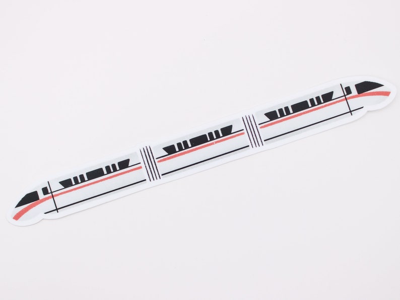Monorail Sticker Inspired by WDW Parks WDW Sticker Theme Park Sticker ...