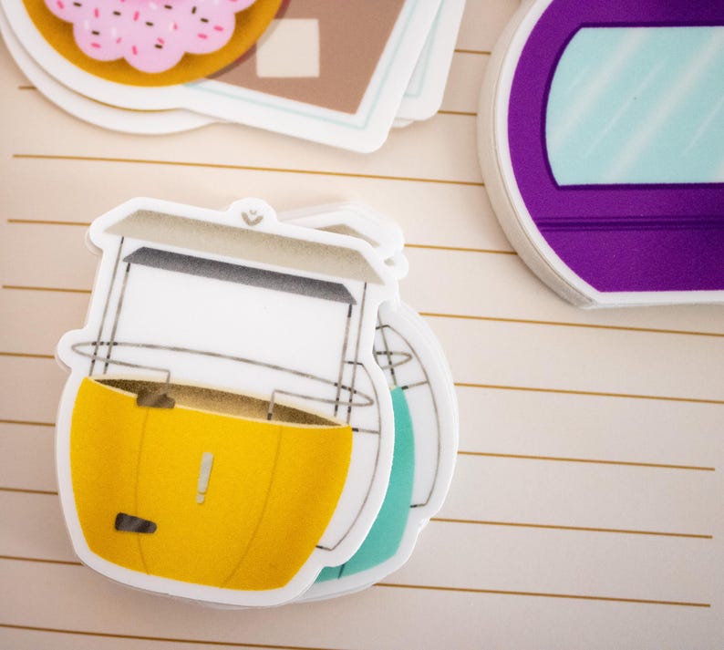 Disney Skyway Sticker — Yellow | Disney Stickers, Disney Gift ...