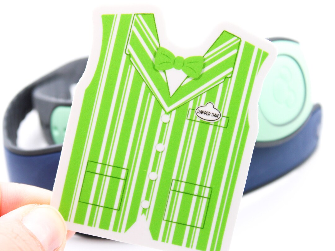 Green Dapper Dan Sticker Inspired by WDW Parks WDW Sticker Main Street ...