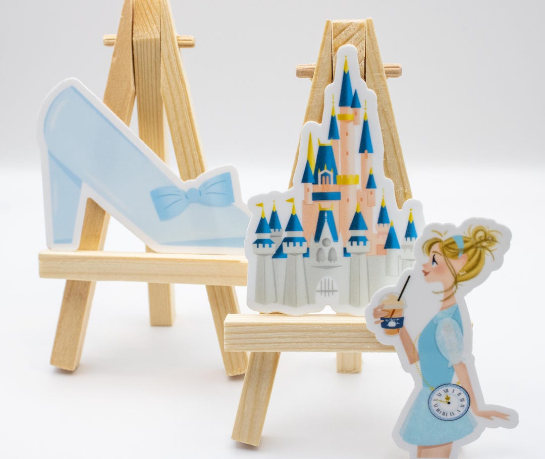 Disney Cinderella Sticker Set | Disney Sticker Bundle, Cute Stickers ...