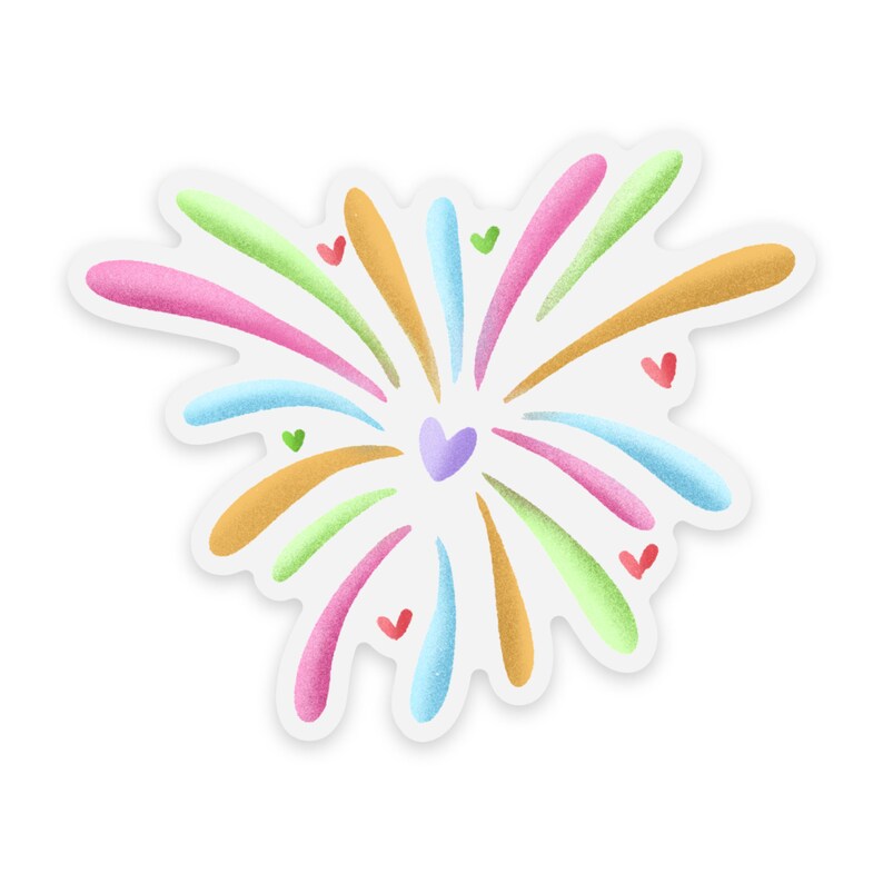 Fireworks Sticker Inspired by WDW Parks WDW Sticker Cute Sticker Adults ...