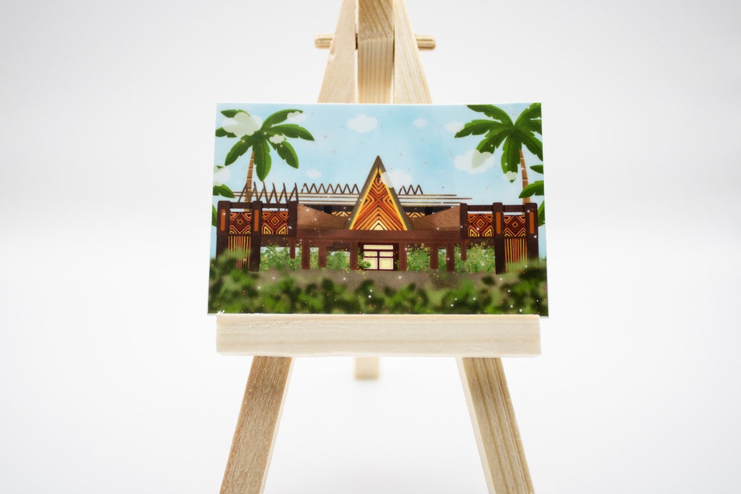 Disney Polynesian Sticker Disney World Polynesian Resort Sticker Vinyl ...