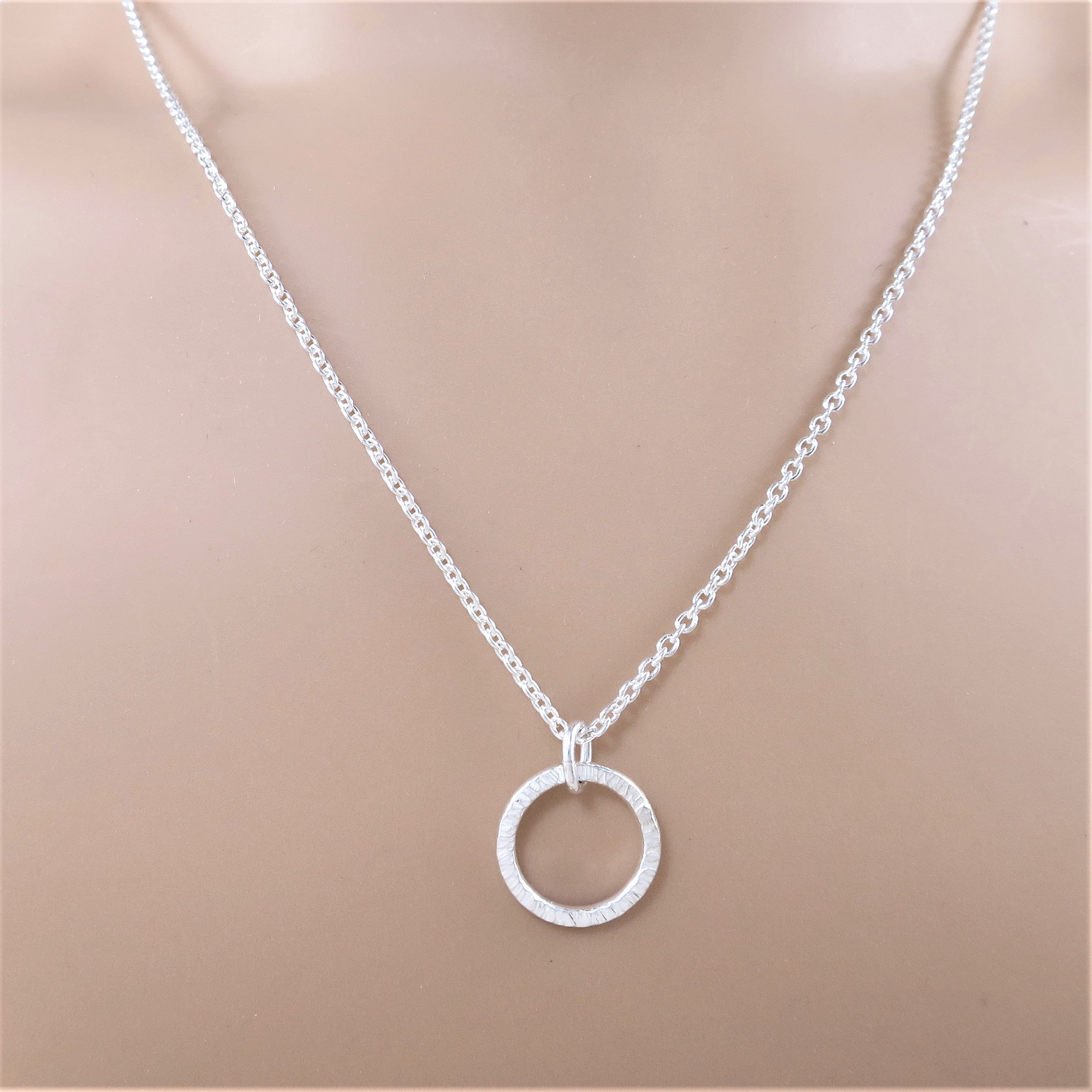 Small Charm Sterling Silver Necklace Birthday Gift for Her | Etsy