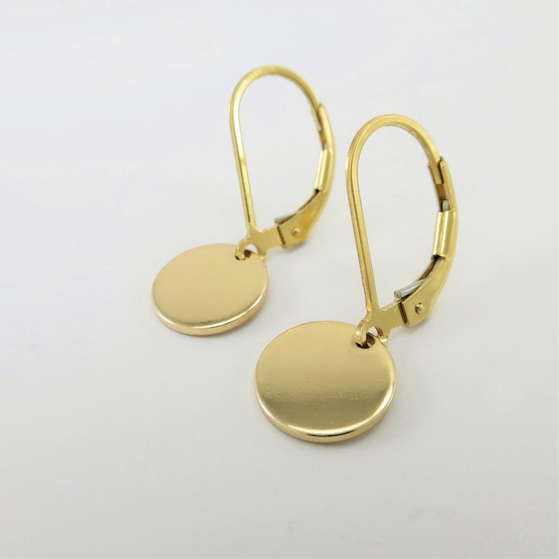 Gold Drop Earrings - Etsy