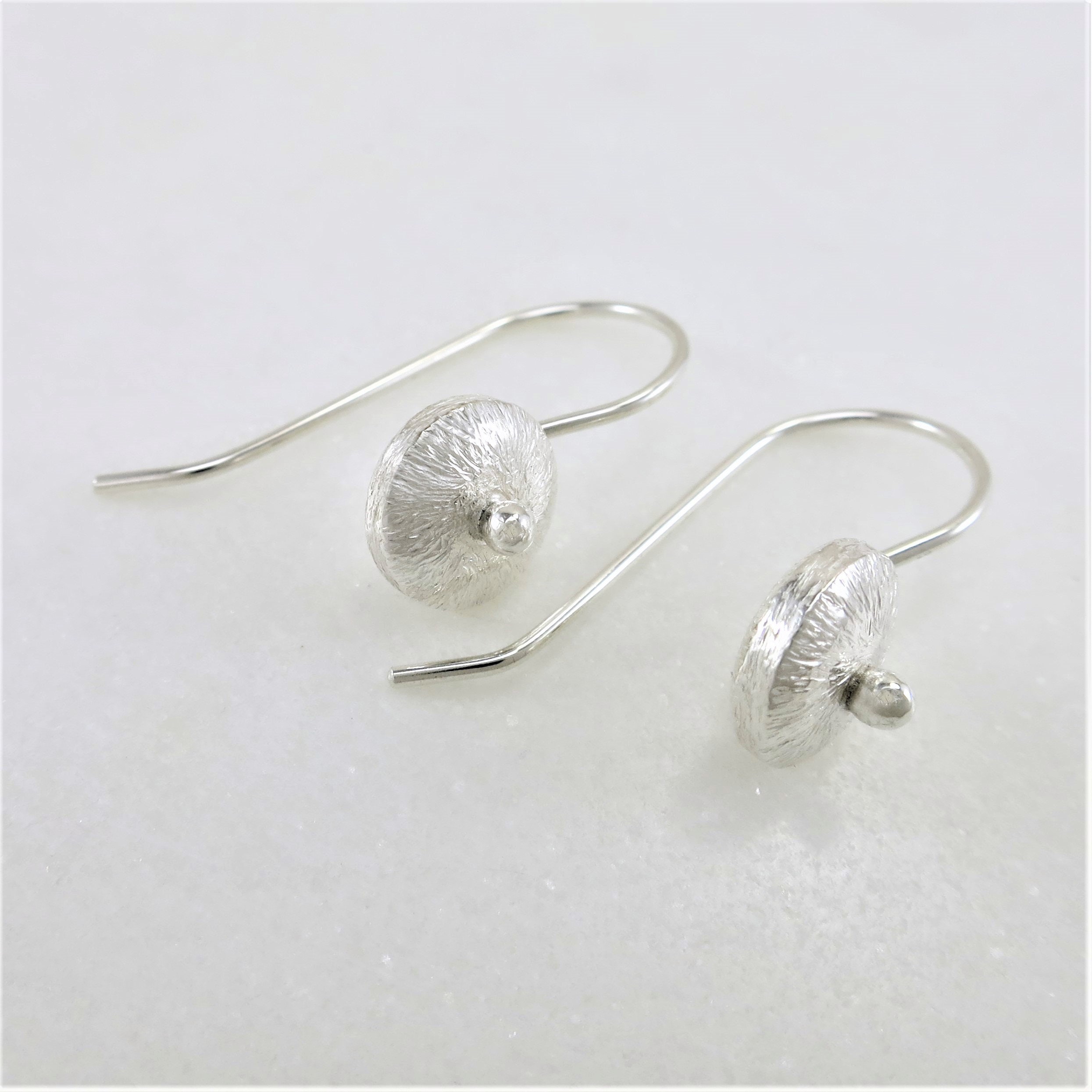 Unique Handmade Small Drop Earrings Cute Sterling Silver - Etsy Singapore