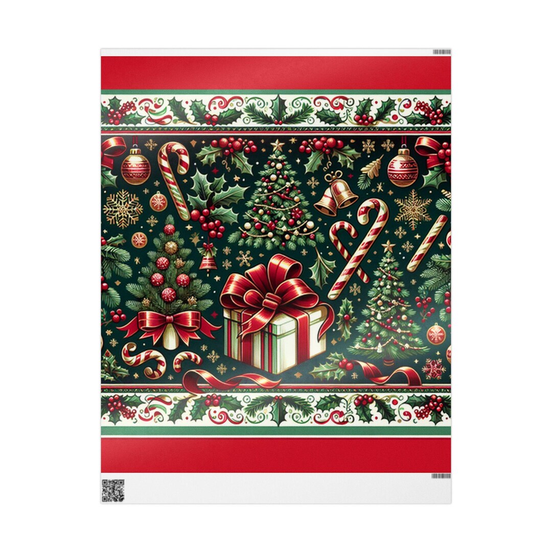 Custom Christmas Wrapping Paper - Etsy
