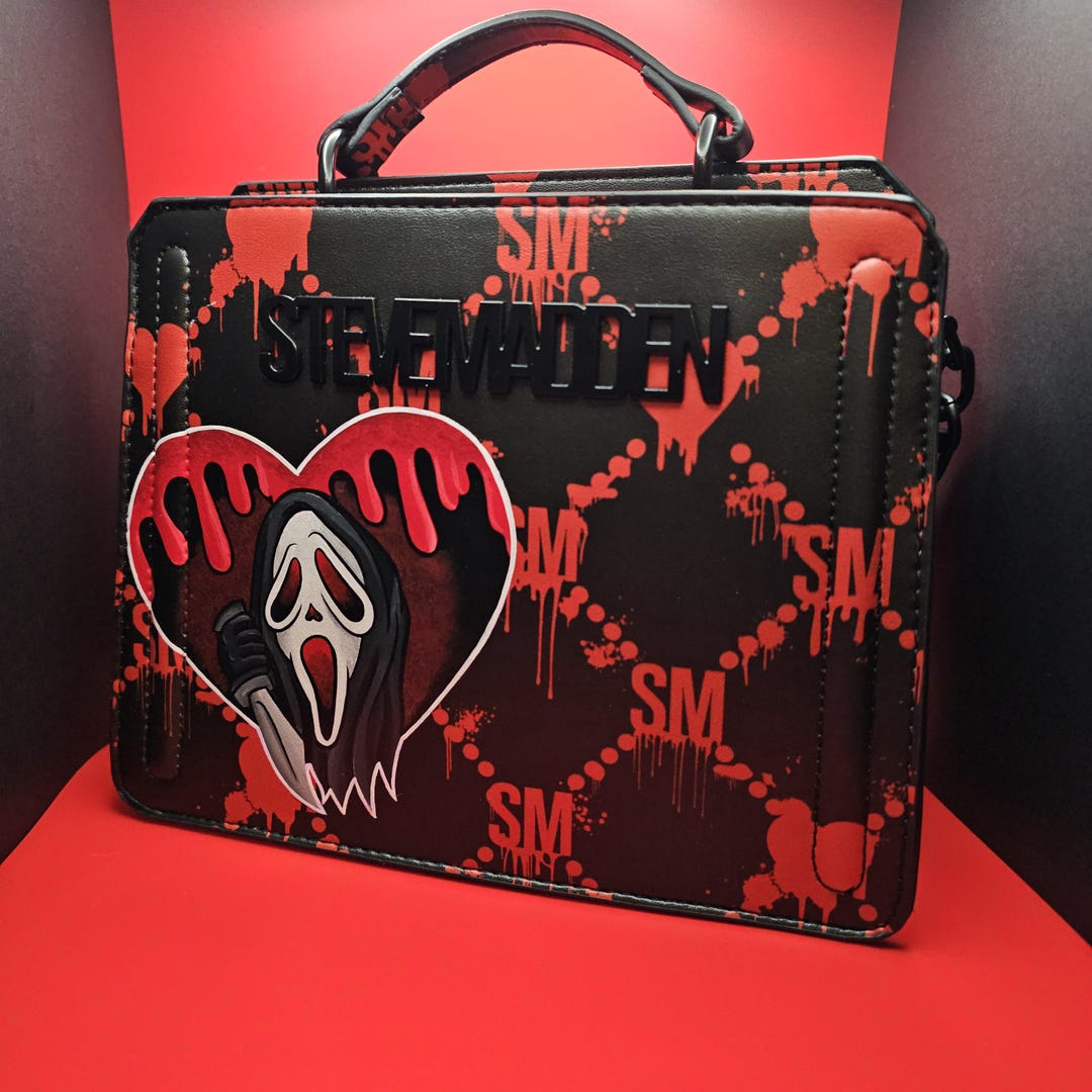Ghostface Steve Madden Hand Painted Purse - Etsy