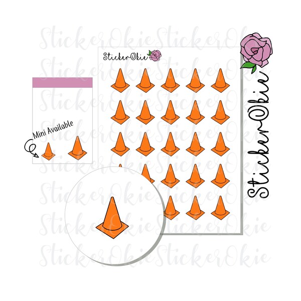 Mini Construction Cones - Etsy