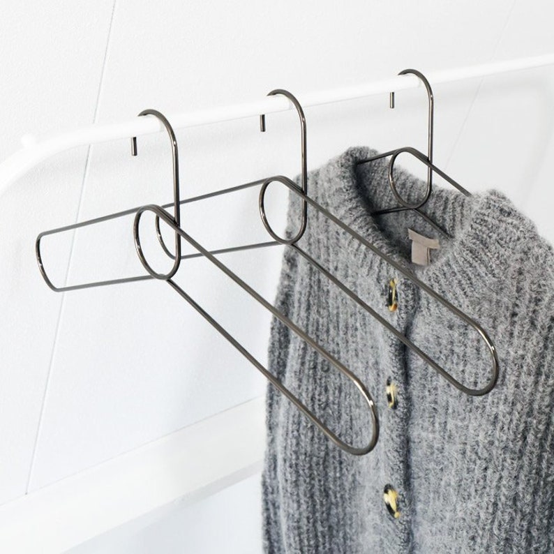 LOOP HANGER - Puik - Design - Amsterdam - Clothing - Closet - Steel - Etsy