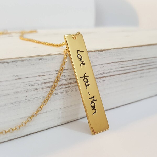 Shop Handwriting Jewelry Online - Etsy