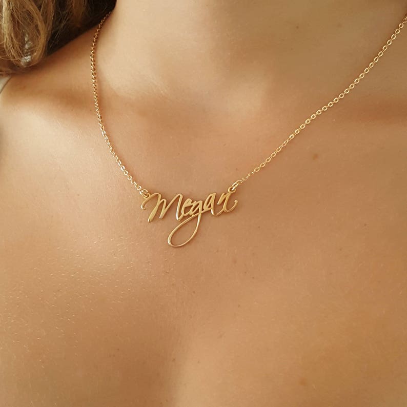Personalized Name Necklace Custom Name Jewelry Custom Name - Etsy
