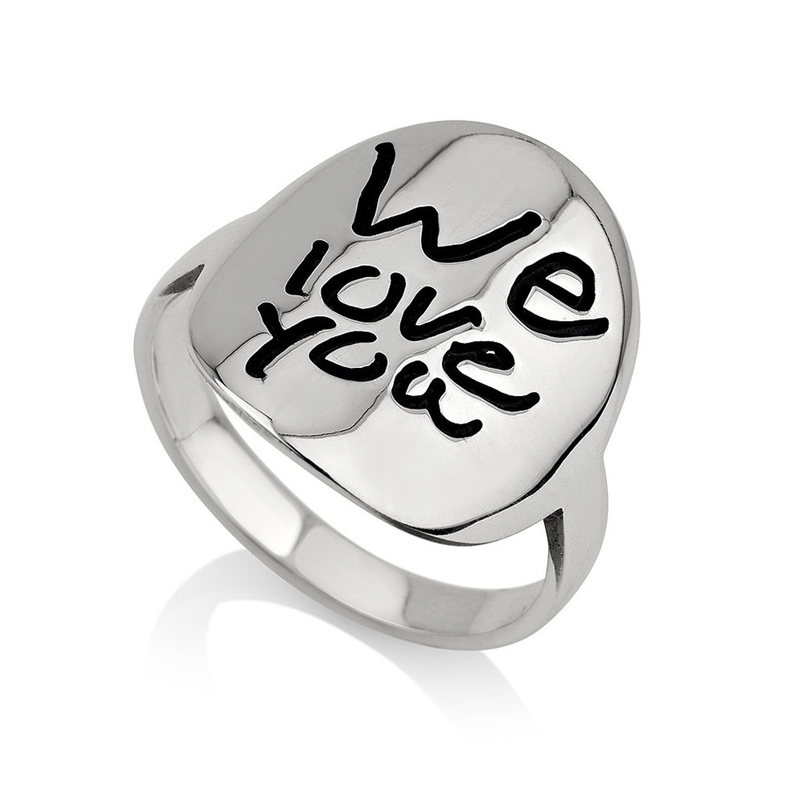 Handwriting Ring - Custom Handwriting Ring - With Your Personalized ...
