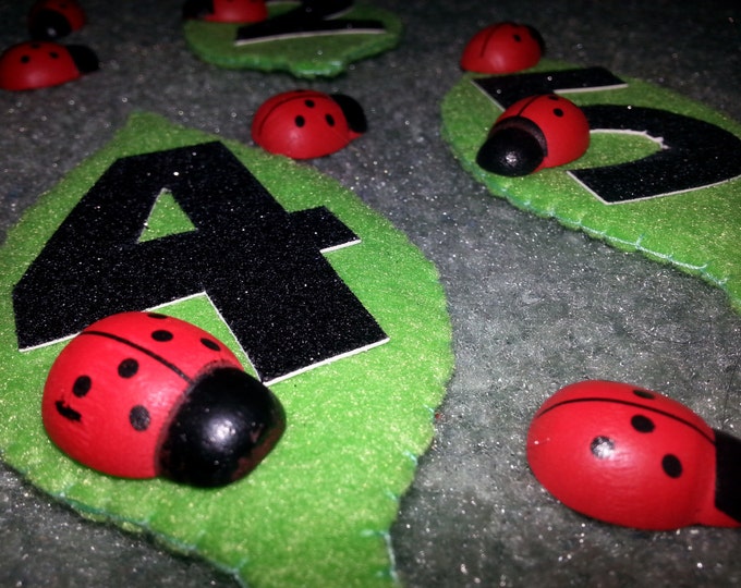 The Lady Bug Math Game Learning to Count Montessori - Etsy
