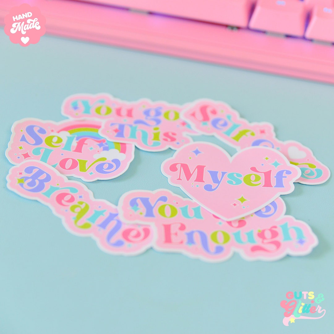 Self Care Sticker Pack - Etsy
