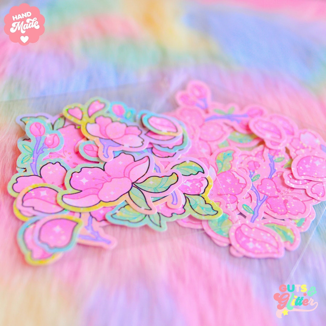 Sakura Cherry Blossom Spring Sticker Pack - Etsy