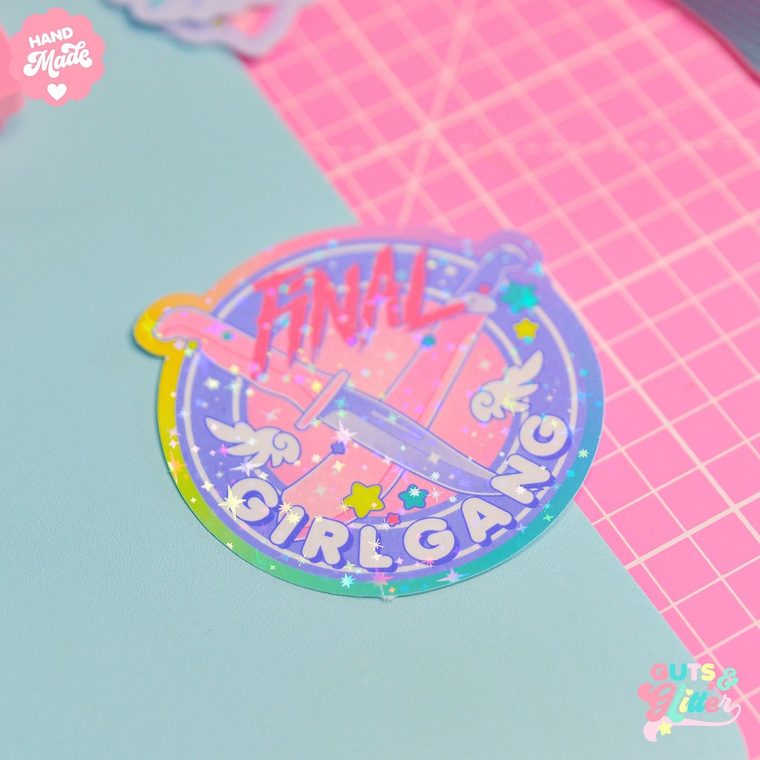 Final Girl Gang Holographic Sticker - Etsy