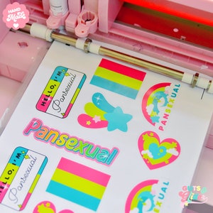 Cute Pansexual Sticker Pack - Etsy