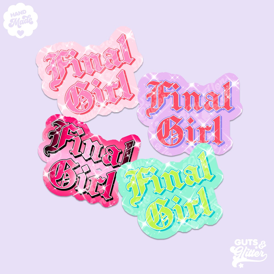 Final Girl Holographic Sticker - Etsy