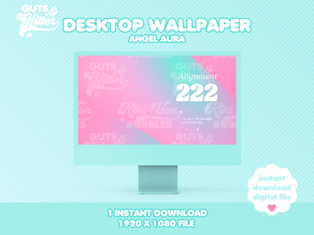 Angel Aura 222 Desktop Wallpaper Digital Download - Etsy