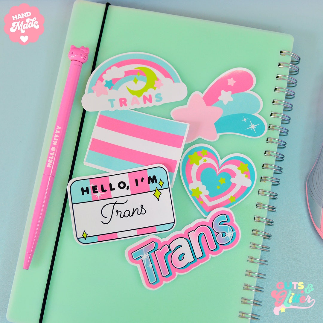Transgender Trans Sticker Pack - Etsy