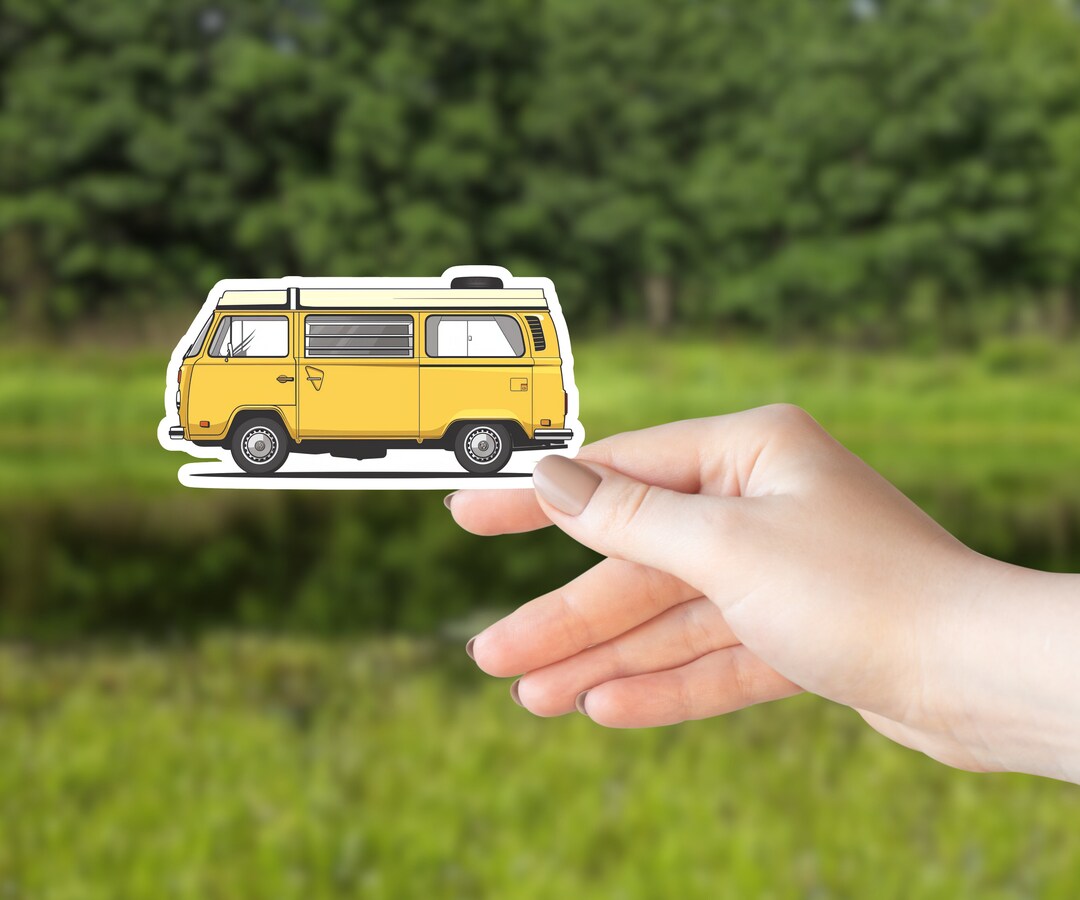 Camper Sticker, Camper Van Sticker, Mountain Decal, Camper Outdoor ...