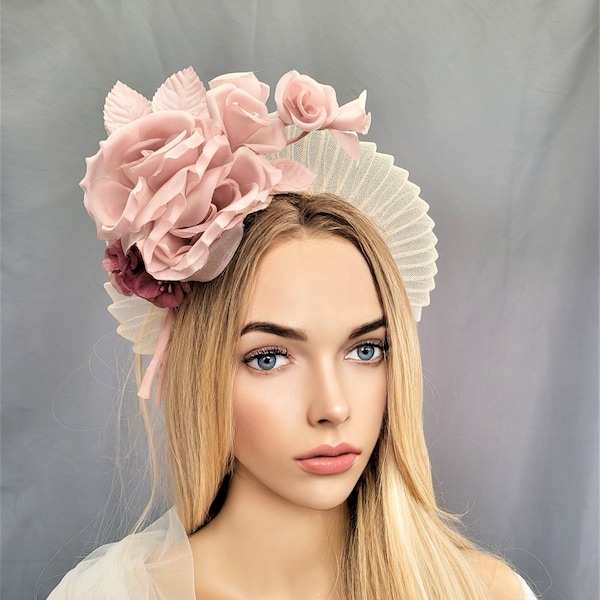 Crown Fascinator - Etsy