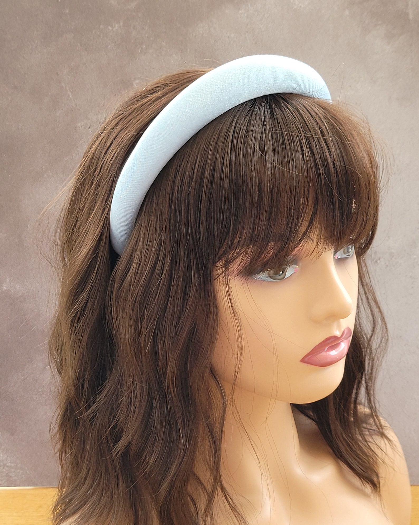 Satin Padded Headband Alice Band Hair Band 2.5 Cms Wide Style - Etsy