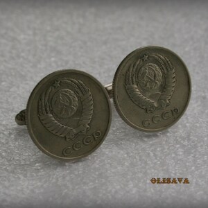 Soviet Coin Cufflinks, Steampunk Jewelry - Etsy
