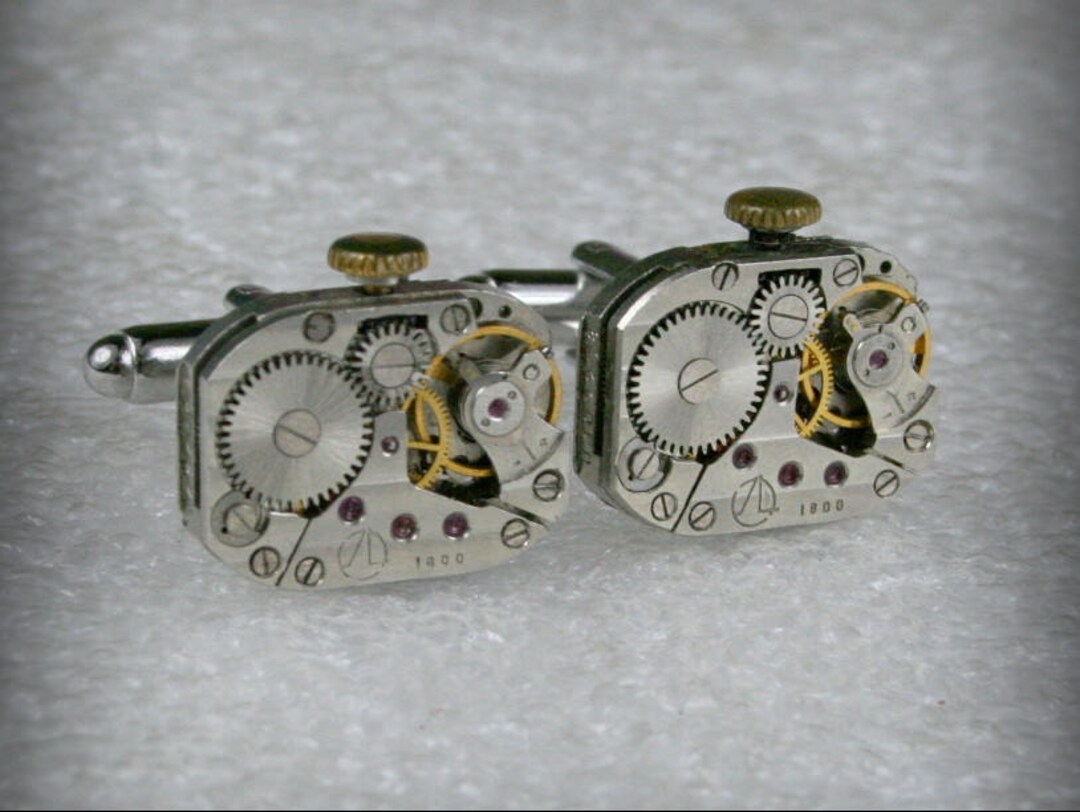 Sale...watch Movement Cufflinks , Steampunk Cufflinks . Steampunk ...