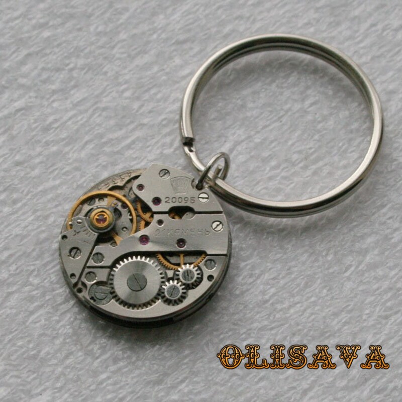 Keychain Watch - Etsy