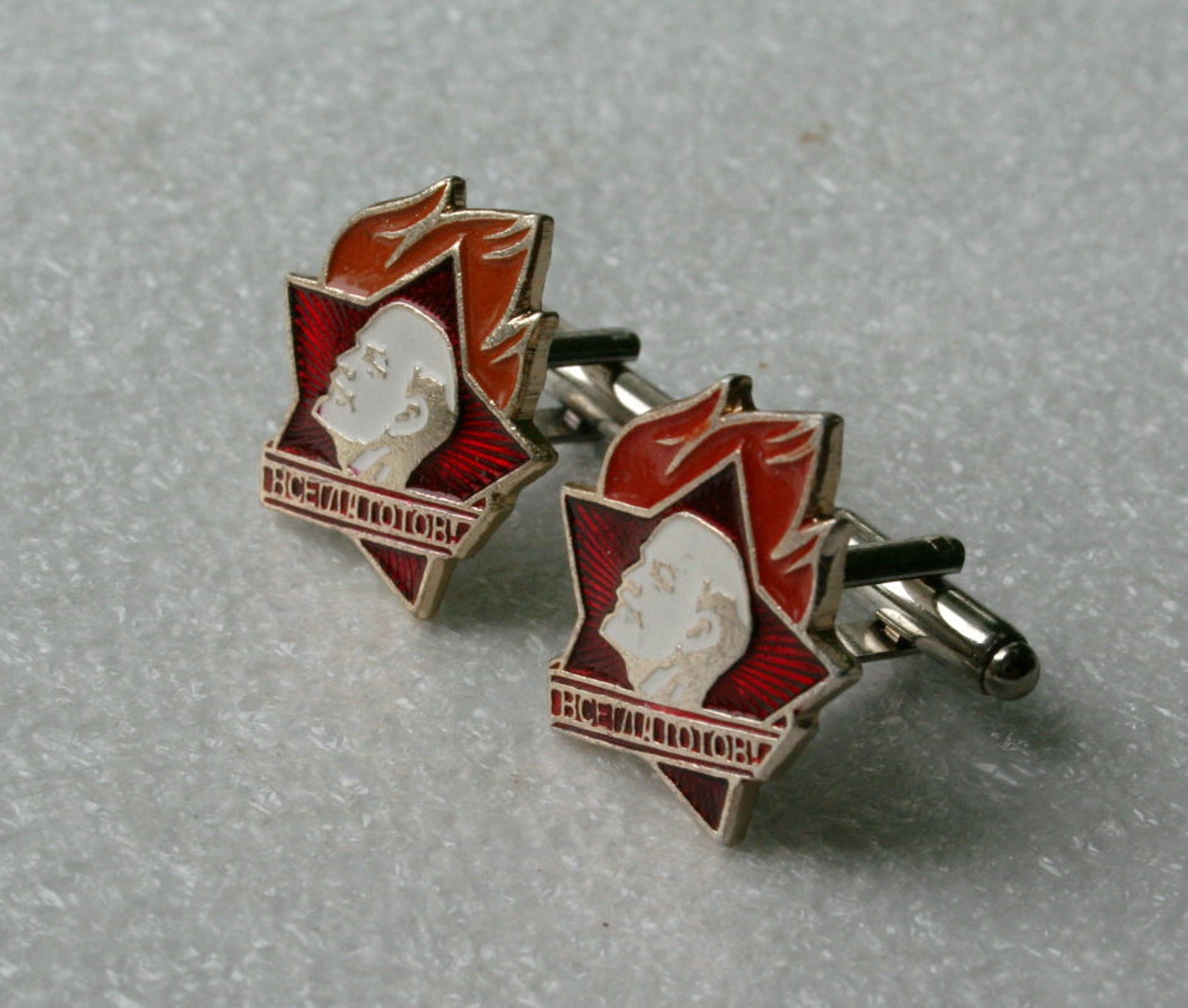 Soviet Pin Badge Cufflinks . Steampunk Cufflinks . Steampunk - Etsy
