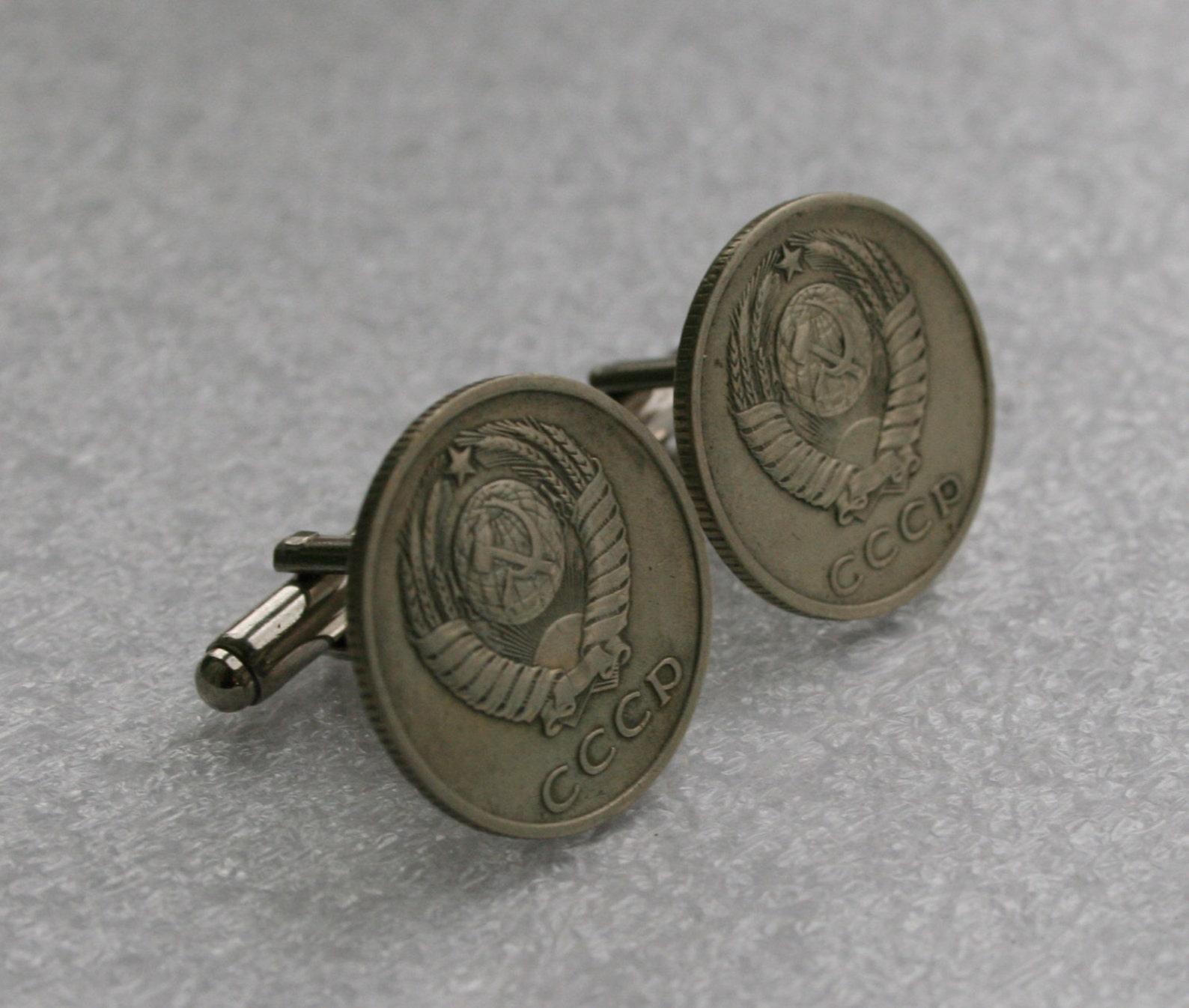 Soviet Coin Cufflinks, Steampunk Jewelry - Etsy