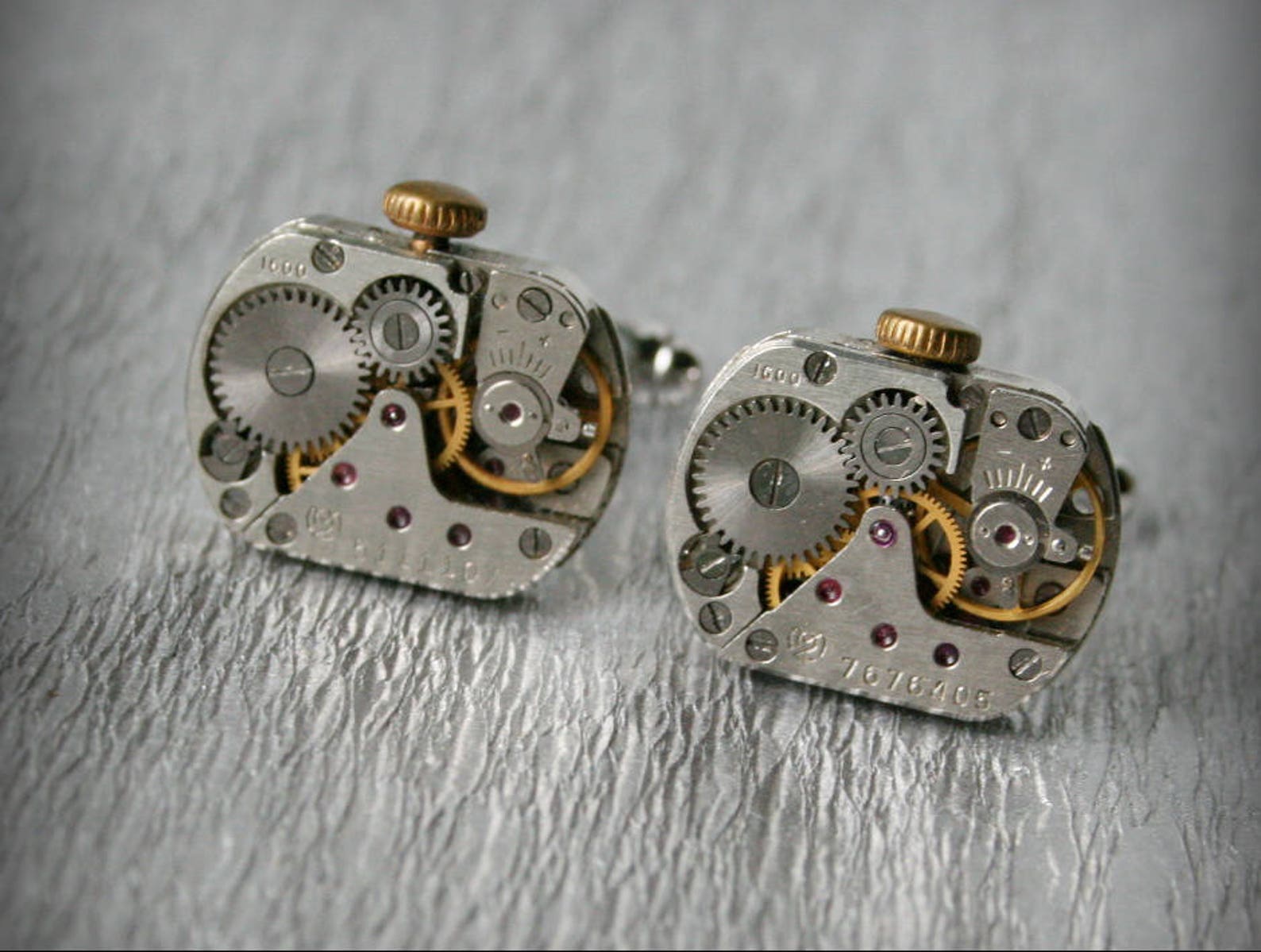Watch Movement Cufflinks Steampunk Cufflinks . Steampunk | Etsy