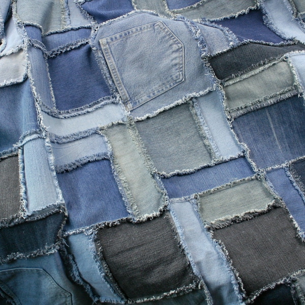 King Size Rag Quilt - Etsy