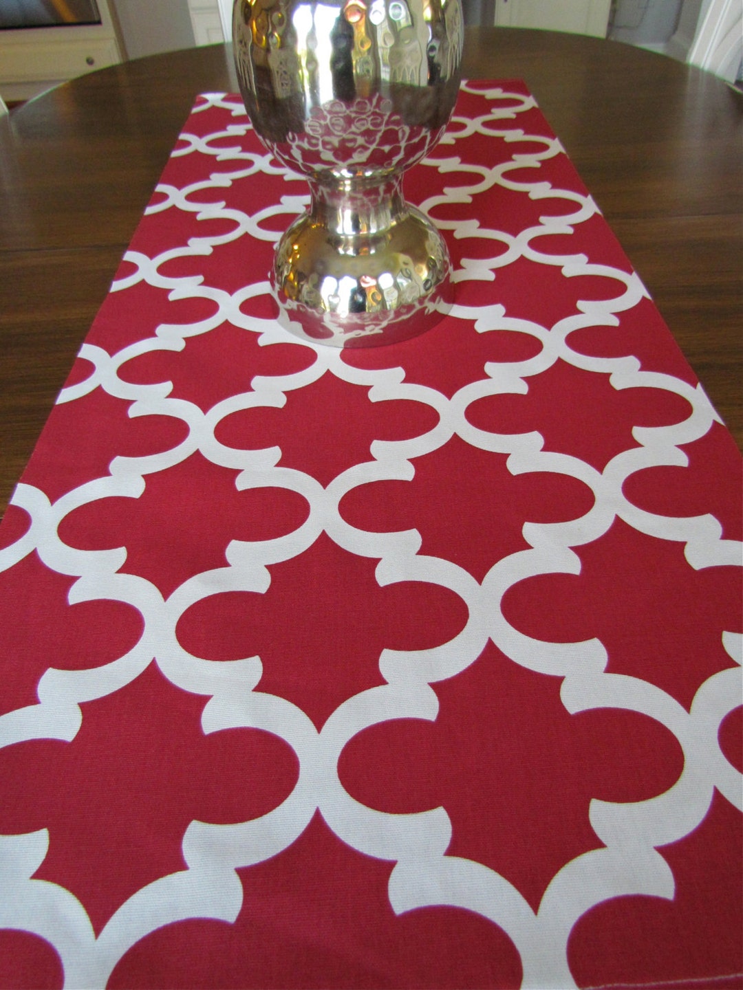 RED TABLE RUNNER 12 X 48 Red Table Runners Christmas - Etsy