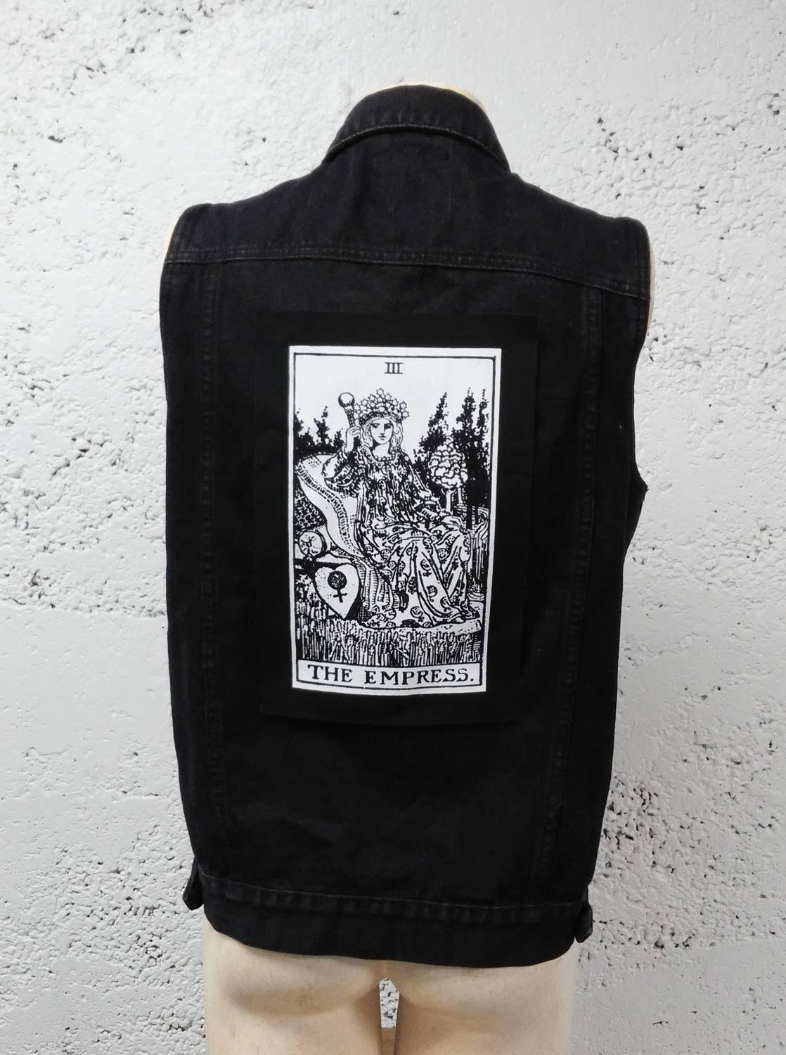 The Empress Tarot Card Back Patch // tarot patch // tarot | Etsy