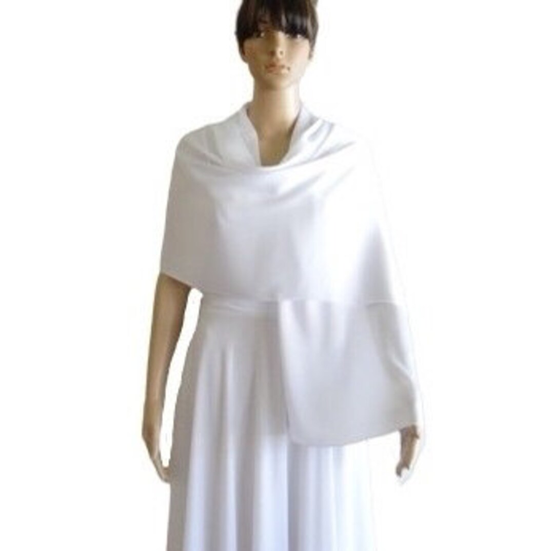 White Silk Shawl. Soft Silk Scarf. White Long Scarf. - Etsy