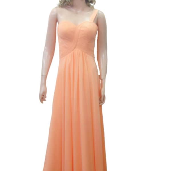 Peach Color Dress - Etsy